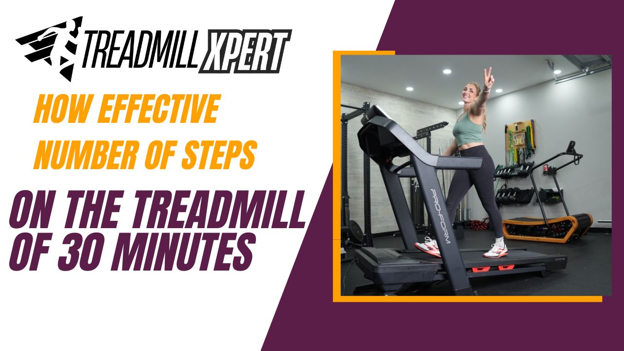 Effective Number of Steps of 30 Minutes - TreadmillXpert